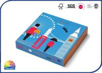China Chocolate Paper Gift Boxes With Lid Gift Packing Box With Sleeve for sale