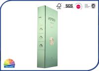 China Cosmetic Custom Match Boxes Silver Cardboard Sleeve Packaging With EVA Foam Insert for sale