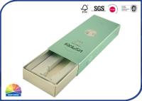 China Cosmetic Custom Match Boxes Silver Cardboard Sleeve Packaging With EVA Foam Insert for sale