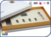 China Custom Shoulder Packaging Setup Boxes With EVA Foam Insert for sale