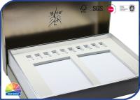 China Reverse UV Printing Cosmetics Gift Rigid Shoulder Box for sale