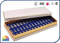 China Die Cutting Blue Flocking Foam Insert Shoulder Neck Box for sale
