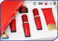 China Skincare Reverse UV Printing 3 Piece Rigid Neck Box for sale