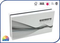 China Textured Paper Rigid Shoulder Box With Foam Insert for sale
