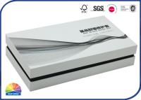 China Textured Paper Rigid Shoulder Box With Foam Insert for sale