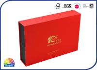 China ISO Book Style Cardboard Flip Top Magnetic Gift Box for sale