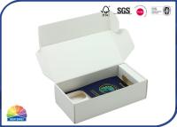 China Tab Lock 4c Print 300gsm Corrugated Sleeve Mailer Box for sale
