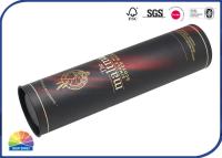 China Whisky Wine Paper Cylinder Packaging Boxes Cardboard Roll Packaging for sale
