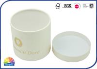 China Cylinder Gold Stamping Chocolate Cardboard Paper Tube for sale