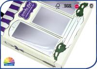 China Window Diecut Ribbon Decorated Folding Carton Box for sale