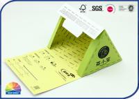China SGS Packaging Tea Bag 157gsm Copper Paper Gable Packaging Box for sale