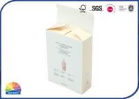 China Stamping Logo Cleansing Foam Packing Folding Box Reverse Uv Coating for sale