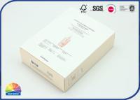 China FSC Certificate Printing Logo Tuck End Folding Carton Paper Box for sale