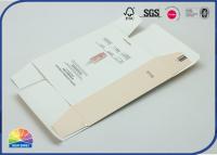 China Stamping Logo Cleansing Foam Packing Folding Box Reverse Uv Coating for sale