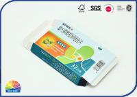 China SGS Cardboard CMYK Print Medical Folding Carton Box for sale