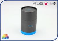 China Electronics Product Packaging Black Paper Tube Matte Lamination for sale