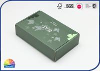 China Package And Printing Golden Embossing Corrugated Paper Kraft Box for sale