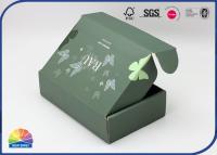 China Package And Printing Golden Embossing Corrugated Paper Kraft Box for sale