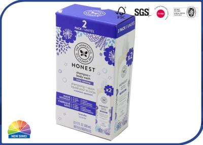 China CMYK Print 500ml Shampoo Corrugated Packaging Box for sale