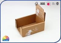 China Custom Printing Kraft Paper Display Box E Flute Corrugated Cardboard for sale