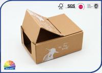 China Custom Printing Kraft Paper Display Box E Flute Corrugated Cardboard for sale