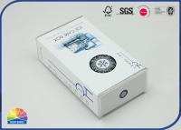 China CMYK Print C1S Cardboard Folding Carton Box Silver Foil Stamping for sale
