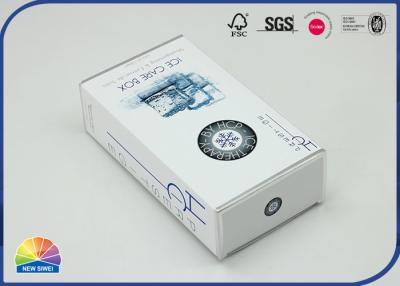 China CMYK Print C1S Cardboard Folding Carton Box Silver Foil Stamping for sale