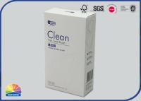 China Fish Tank Brush 350gsm Folding Carton Box Silver Debossing for sale