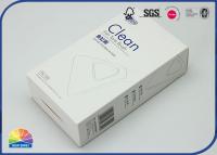 China Fish Tank Brush 350gsm Folding Carton Box Silver Debossing for sale