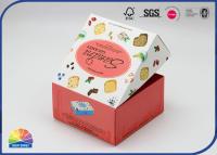 China C1S Paper Folding Carton Box Baking Cookie Packaging Spot UV Logo for sale