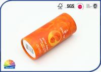 China Tea Packaging Eco Kraft Paper Tubes Bespoke CMYK Print for sale