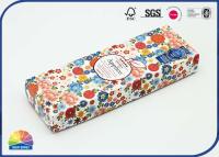 China 4c Print Glossy Lamination Packaging Folding Box For Pen Candle for sale