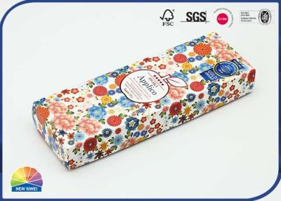 China 4c Print Glossy Lamination Packaging Folding Box For Pen Candle for sale