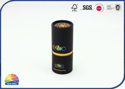China Spot Uv Lid Paper Packaging Round Container Soft Touch Lamination for sale