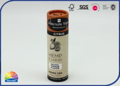 China 4c Printed Art Paper Cardboard Tube Essential Oil Bottle Packaging for sale