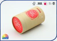 China 157gsm Coated Paper 4C Printed Tube Packaging Eco Friendly Kraft Core for sale
