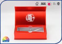 China Magnetic Hinged Lid Box Pack Hair Care Products Plastic Tray Inside for sale