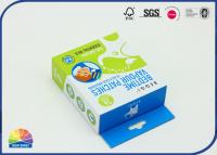 China Medication Packaging Printed Folding Carton Box Reverse Uv Coating for sale
