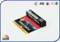 China Foldable Cardboard Hanger Paper Box Custom Print Retail Packaging for sale