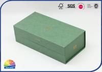 China Bespoke Eco Packaging Magnetic Hinged Lid Gift Box With EPE Foam for sale