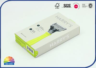 China 4c Print Cuboid Coated Drawer Style Gift Box For Shaver Package for sale