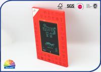 China 350gsm C1S Paper Flat Folding Packing Box Plastic Tray Inside for sale