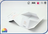 China Strong Magnetic Lid Collapsible Paper Box For Glasses Spot Uv for sale
