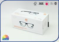 China Strong Magnetic Lid Collapsible Paper Box For Glasses Spot Uv for sale