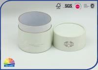 China Soy Candle Packaging Round Cylinder Tube Box Customize Logo Box for sale