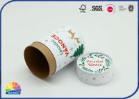 China Cylinder Brown Kraft Core Eco Tube Packaging 4c Print Matte OEM for sale