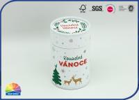 China Cylinder Brown Kraft Core Eco Tube Packaging 4c Print Matte OEM for sale