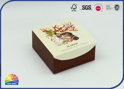 China Rectangle Soap Packaging Hinged Lid Box Acrylic Diamond for sale