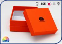 China Rigid Stiff Paperboard Logo Gold Stamping Leather Art Paper Box for sale