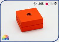 China Rigid Stiff Paperboard Logo Gold Stamping Leather Art Paper Box for sale